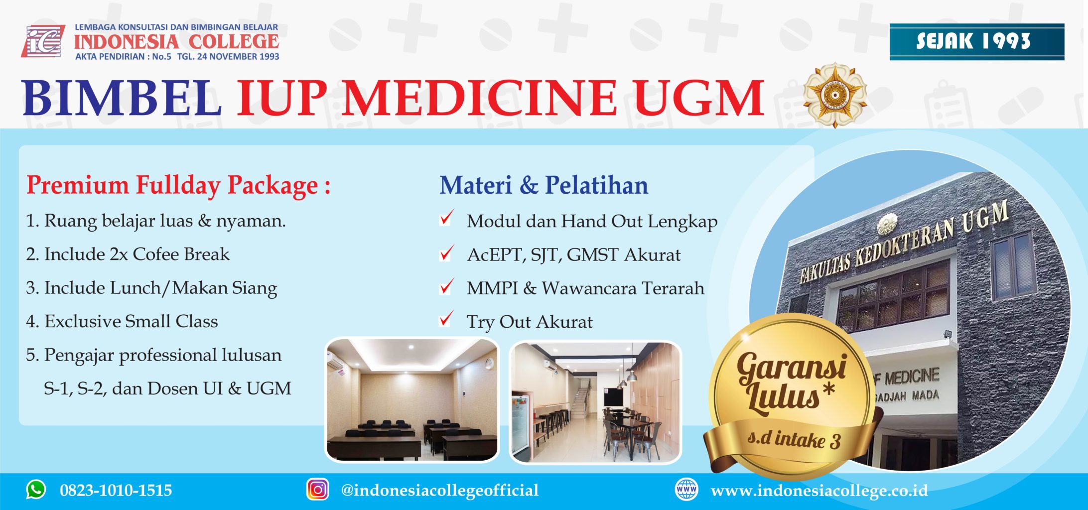 Bimbel IUP Medicine UGM