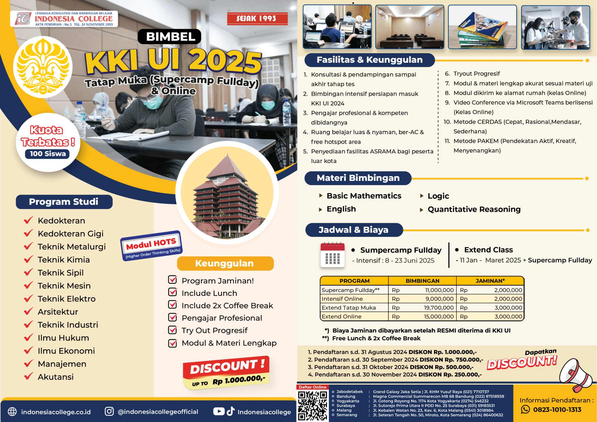 Bimbel KKI UI - Sejak 1993